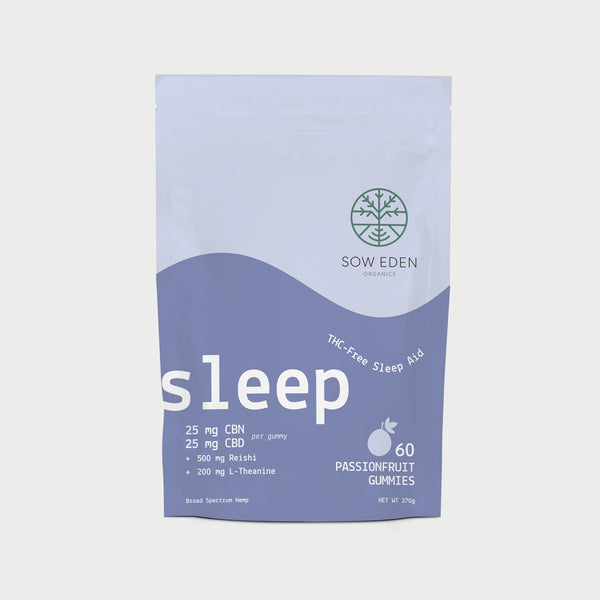Zero THC Sleep Bundle | Natural CBN Tincture & Gummies by Sow Eden
