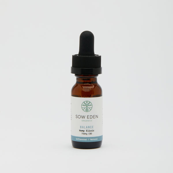 Balance CBD Elixir | Unflavored | Sow Eden Organics