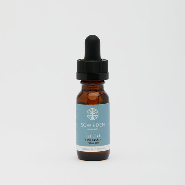 Pet Love CBD Oil For Dogs and Pets | By Sow Eden Organics